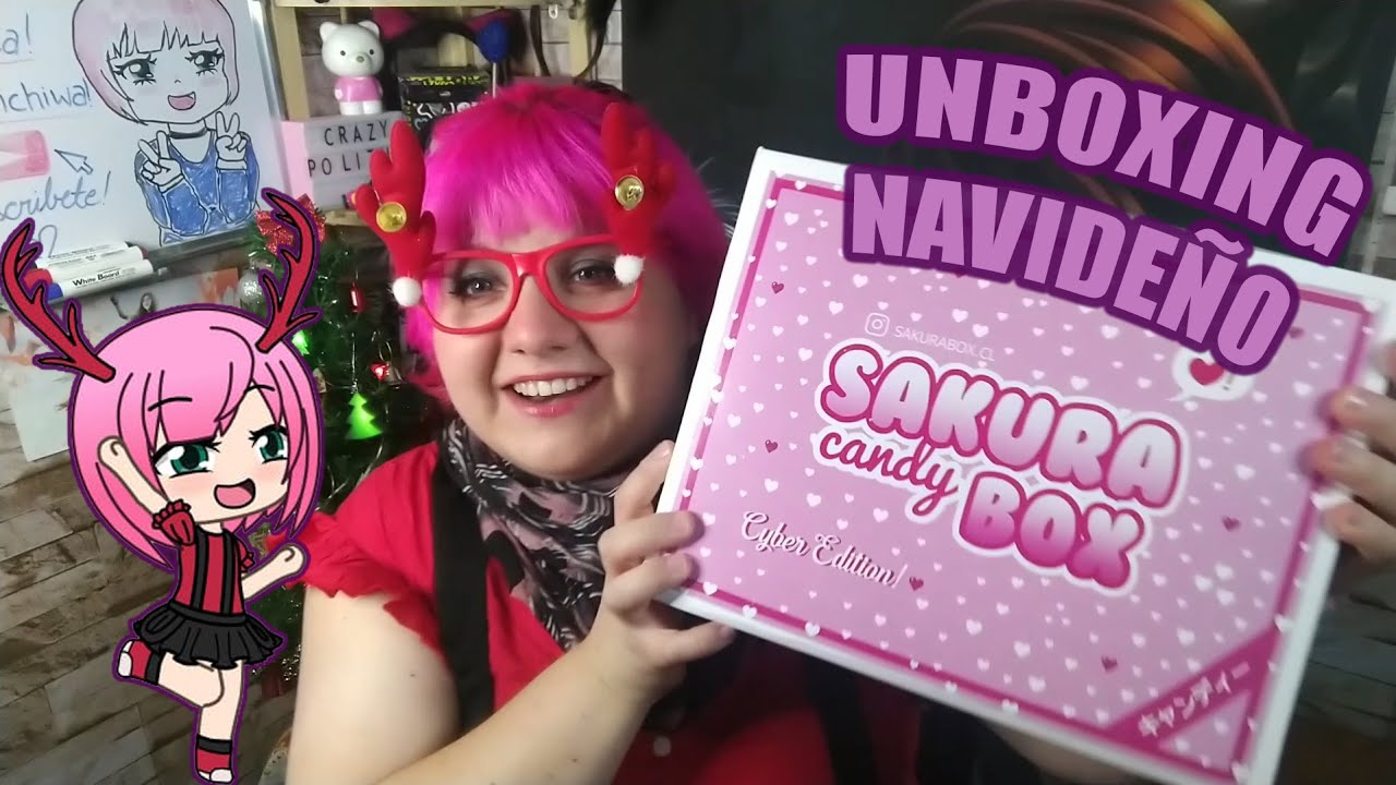 Unboxing Navideño Sakura Candy Box - CrazyPolitha - YouTube