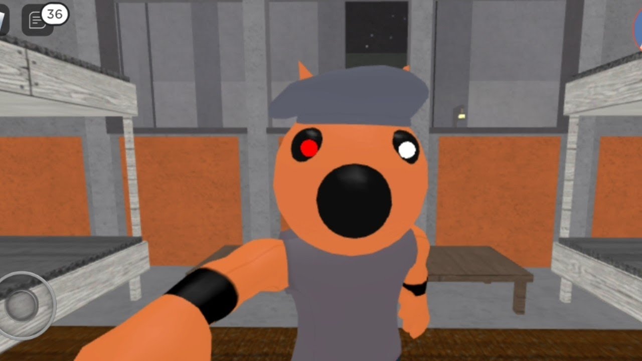 TSP Foxy (Uniform) - Jumpscare Piggy Roleplay Korean ROBLOX - YouTube