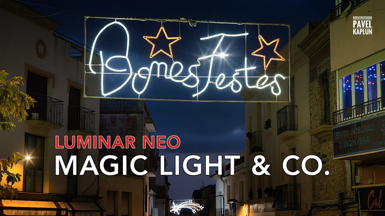 Luminar Neo: Magic Light und andere Erweiterungen - YouTube