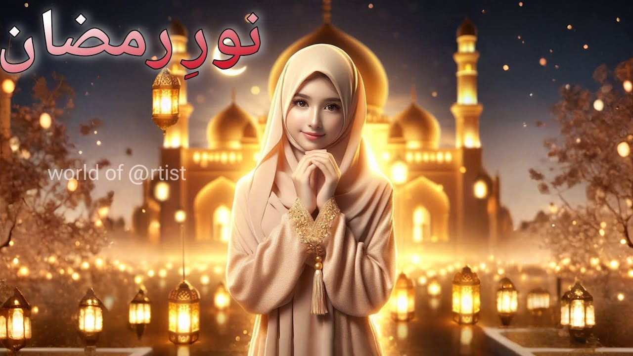 Noor e Ramadan ️ | new 2025 Ramadan nasheed | #islam #nasheed #3danimation - YouTube