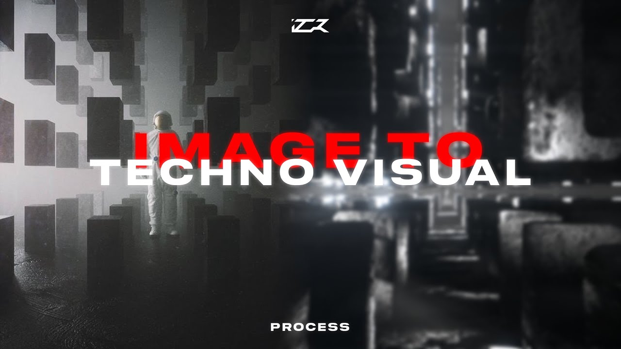 FROM IMAGE TO TECHNO VISUAL with BLENDER (Timelapse) - YouTube