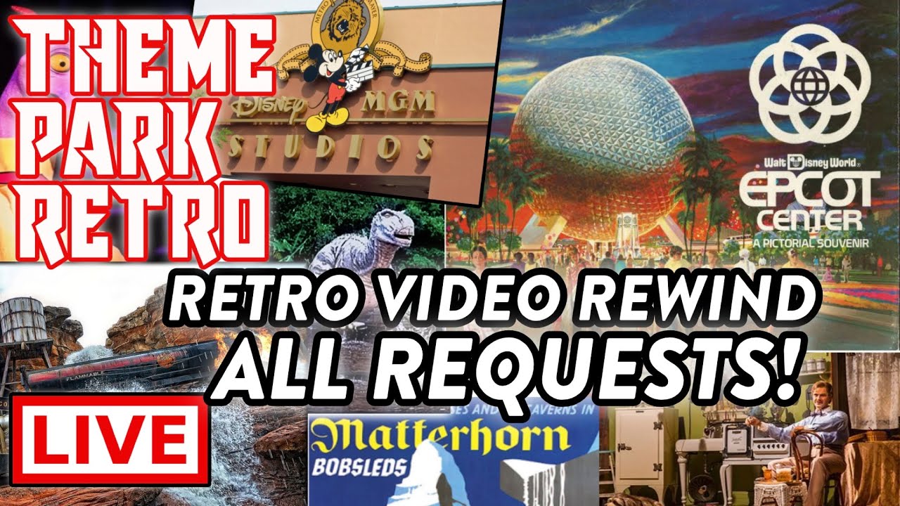 All Request Retro Ride Live Stream | Theme Park Retro U Pick The Rides ...
