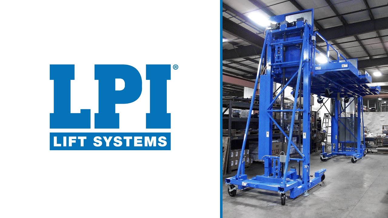 LPI Lift Systems | Elevating Work Platform - YouTube