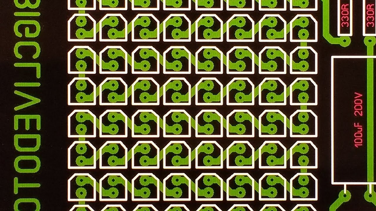 Applying and exposing dry film photoresist and building a PCB. - YouTube