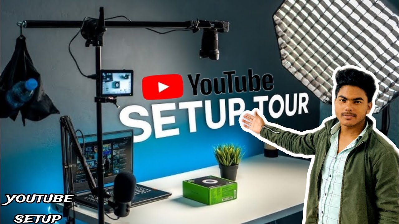 My new YouTube Setup 😍 #long #vlog #video #youtube #setup #viralvideo ...