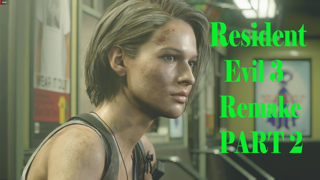 RESIDENT EVIL 3 REMAKE Walkthrough Gameplay Part 2 - YouTube