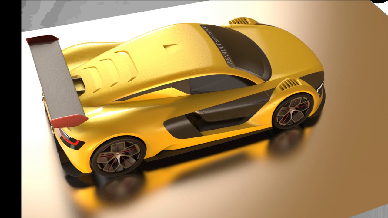 Car Renders using Keyshot software. - YouTube