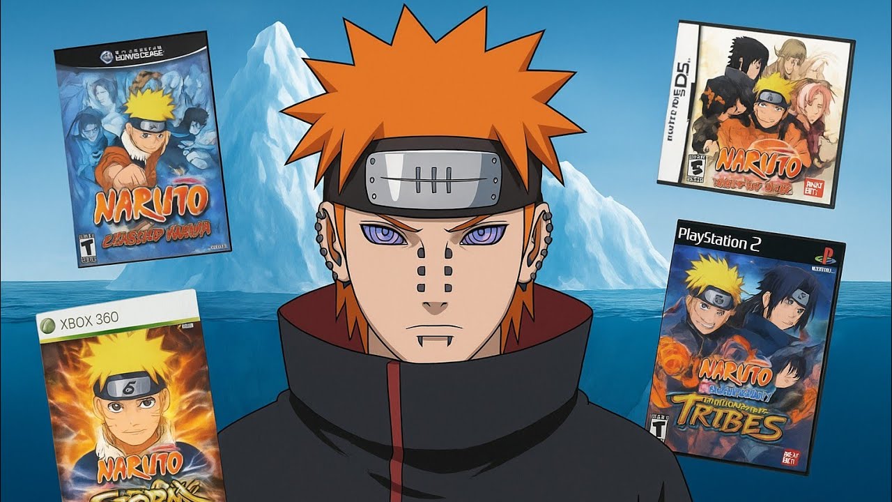 Conhece todos? - ICEBERG DOS JOGOS DE NARUTO - YouTube