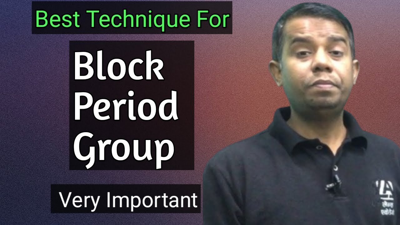 Technique of identifying Block ,Period & Group of elements in Periodic ...