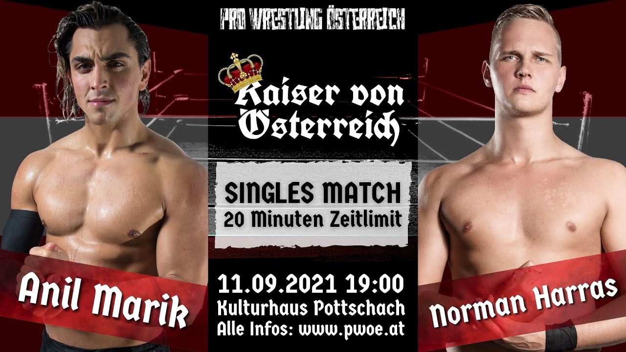 Anil Marik vs. Norman Harras | PWÖ Kapitel 1: Kaiser Von Österreich 11. ...