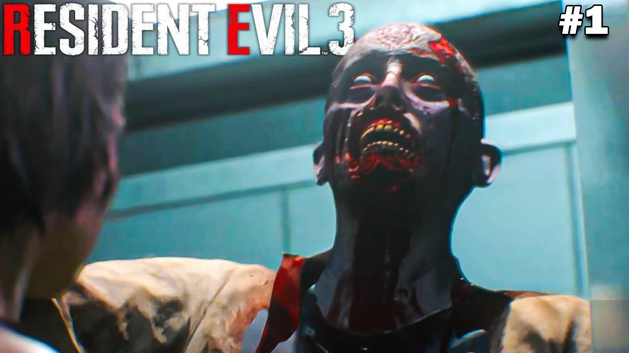 Zombies Are Scary - [ Resident Evil 3 Remake -Gameplay #1 ] - YouTube