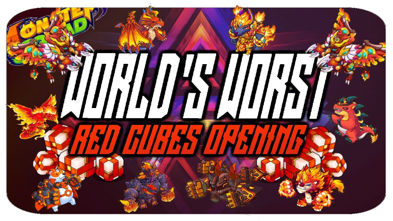 Monster Squad - Cubes Opening Ep 13 (Red Cubes Special) - YouTube