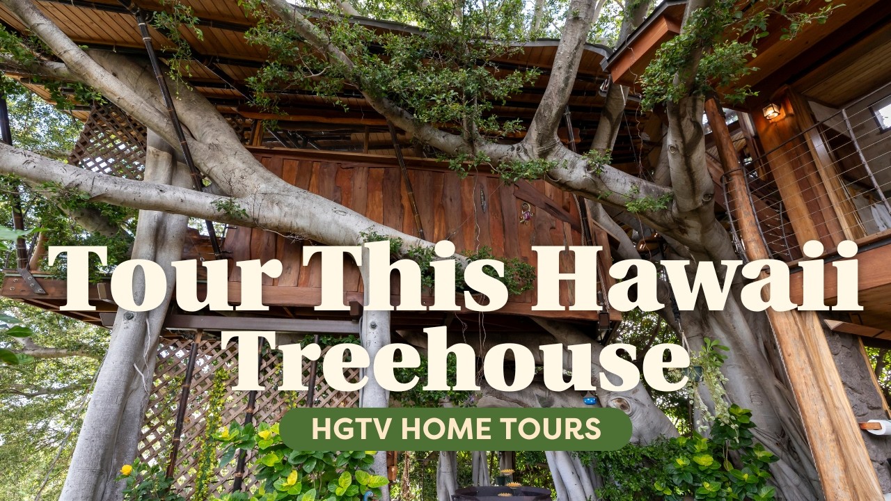 This Hawaii Treehouse is Perched in a HUGE Banyan Tree! | HGTV Home ...