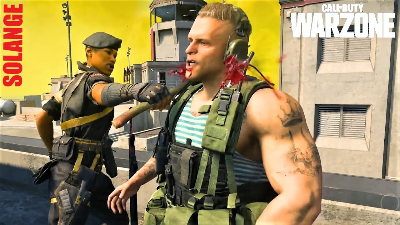 SOLANGE (KIDNEY CUTTER) FINISHING MOVE. WARZONE EXECUTIONS - YouTube