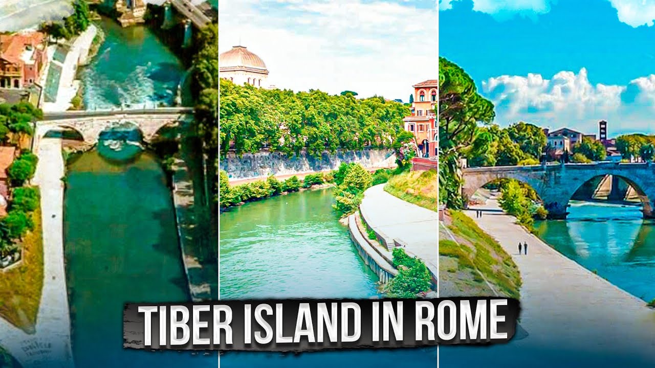 Tiber island in Rome - YouTube