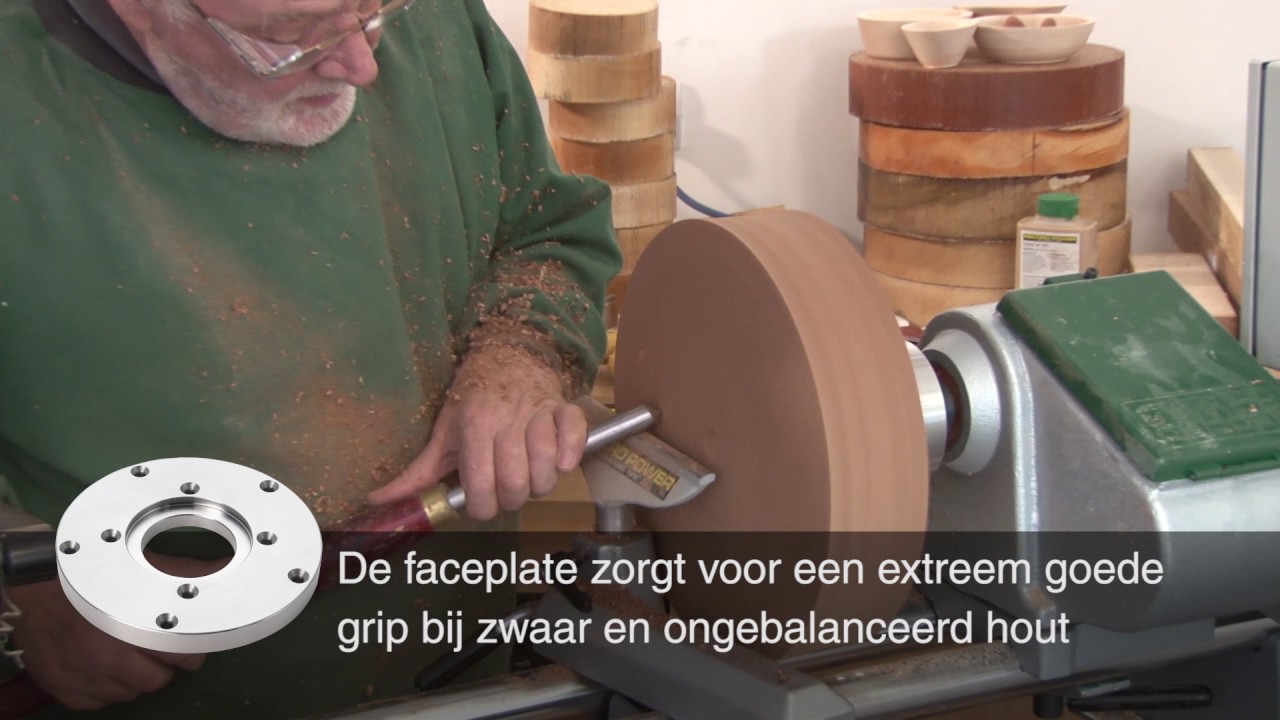 Record Power 62574 100 mm faceplate ring - YouTube