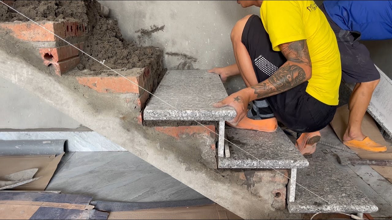 Techniques Build and Install Stone Granite Stairs Beautiful, Properly ...