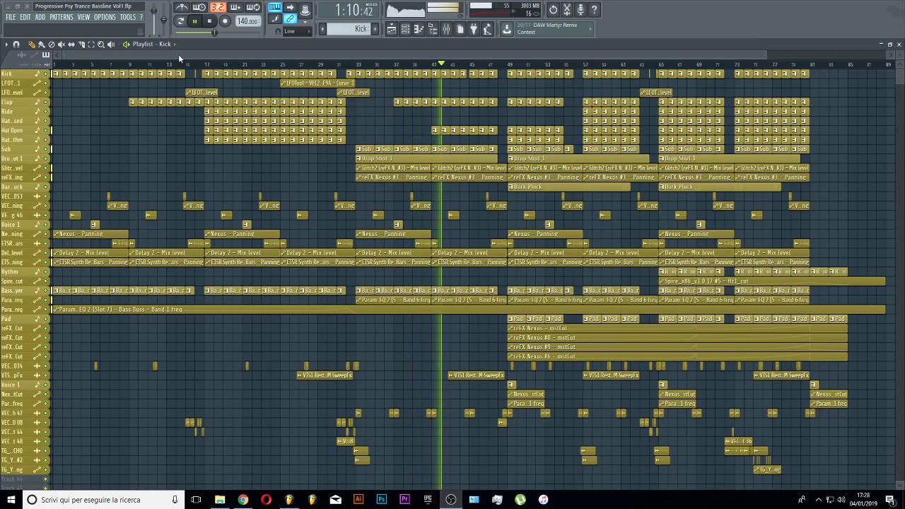 Progressive Psy Trance Bassline Vol.1 - YouTube