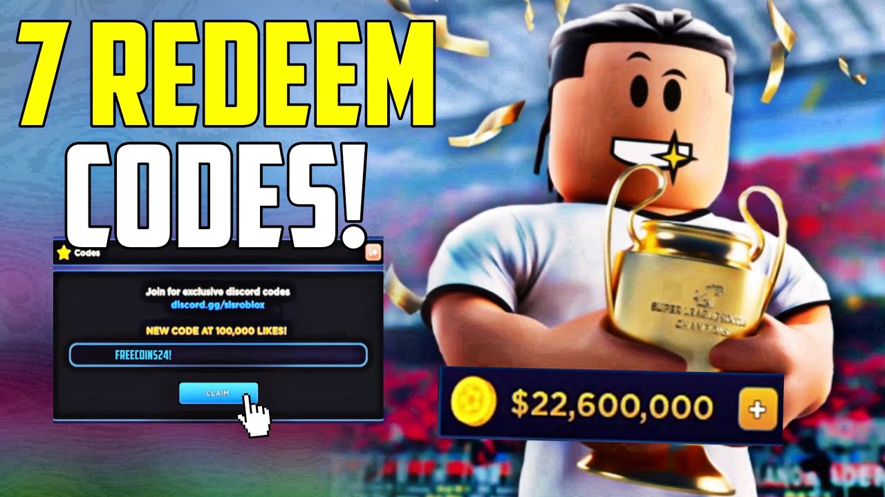 *NEW* ALL WORKING CODES FOR SUPER LEAGUE SOCCER IN 2024! ROBLOX SUPER ...