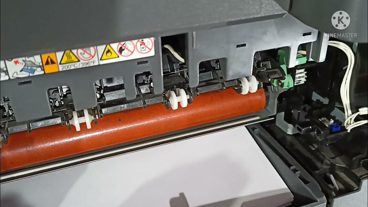 How to replace Fuser Unit in Brother printer. 2541dw 2321d etc - YouTube