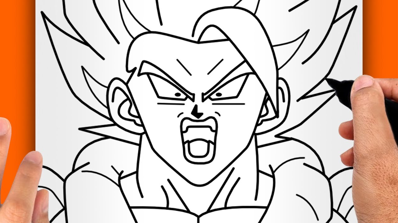 Gogeta Drawing Easy Dragon Ball Realm Art, Videos, Guides, Polls And