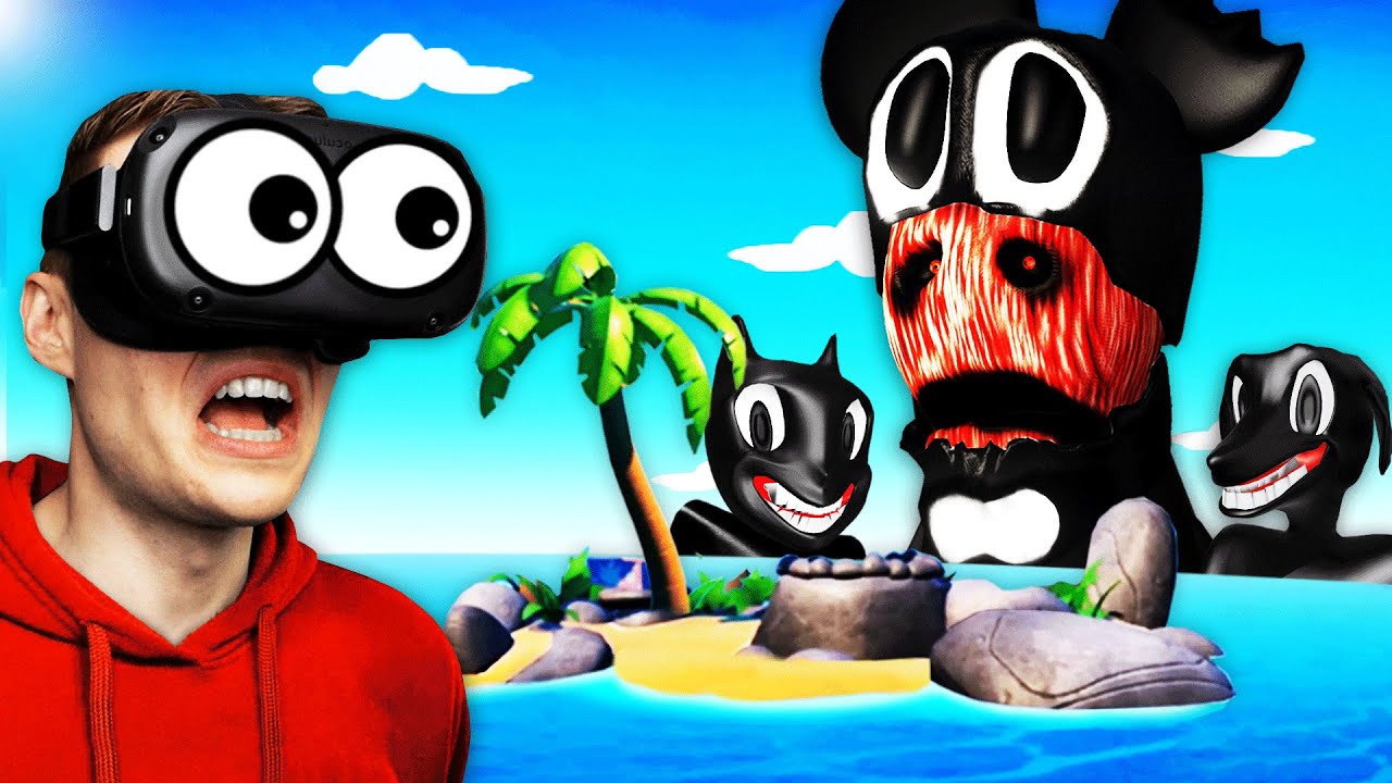 Surviving On REMOTE ISLAND From CARTOON MOUSE (Island Time VR Funny ...
