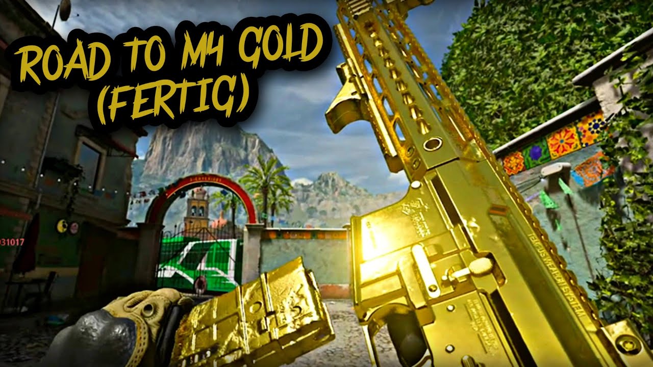 CALL OF DUTY MW 2 | ROAD TO M4 GOLD ( COMPLETE) - YouTube