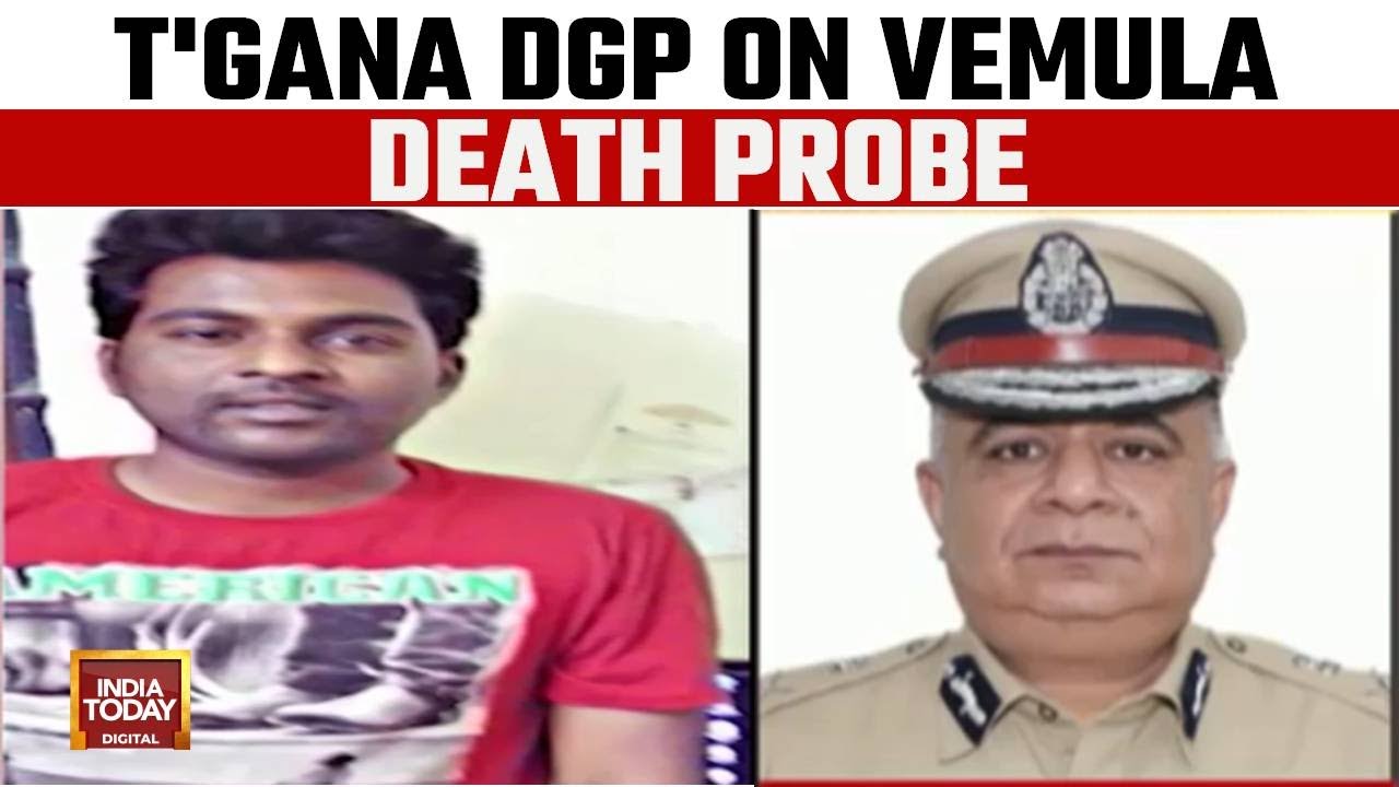 India Today Exclusive With Telangana DGP Ravi Gupta In Rohith Vemula ...