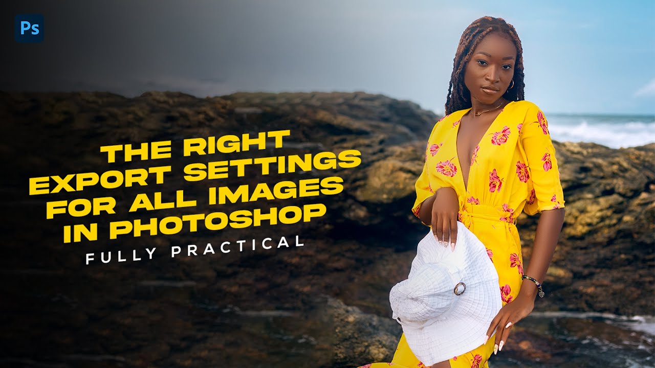 The Right Export Settings For All Images In Photoshop - YouTube