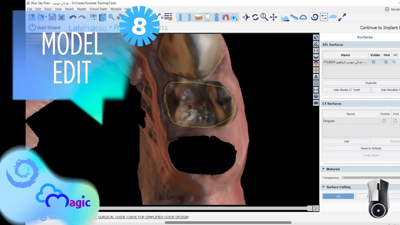 Blue Sky software / Model master edit - YouTube