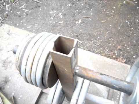 Homemade weight tree - YouTube