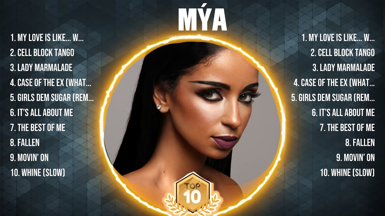 Mýa Greatest Hits Full Album ️ Full Album ️ Top 10 Hits of All Time ...