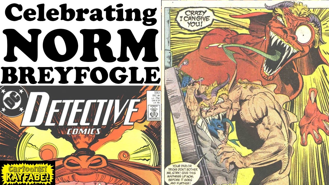 Celebrating The Iconoclastic Batman Art of Norm Breyfogle with Michel ...