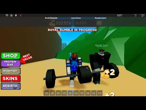 Roblox Boxing simulator 2 lift fast part 2 - YouTube