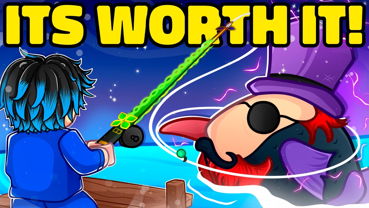 I Unlocked NEW Shamrock Rod on Fisch! - YouTube