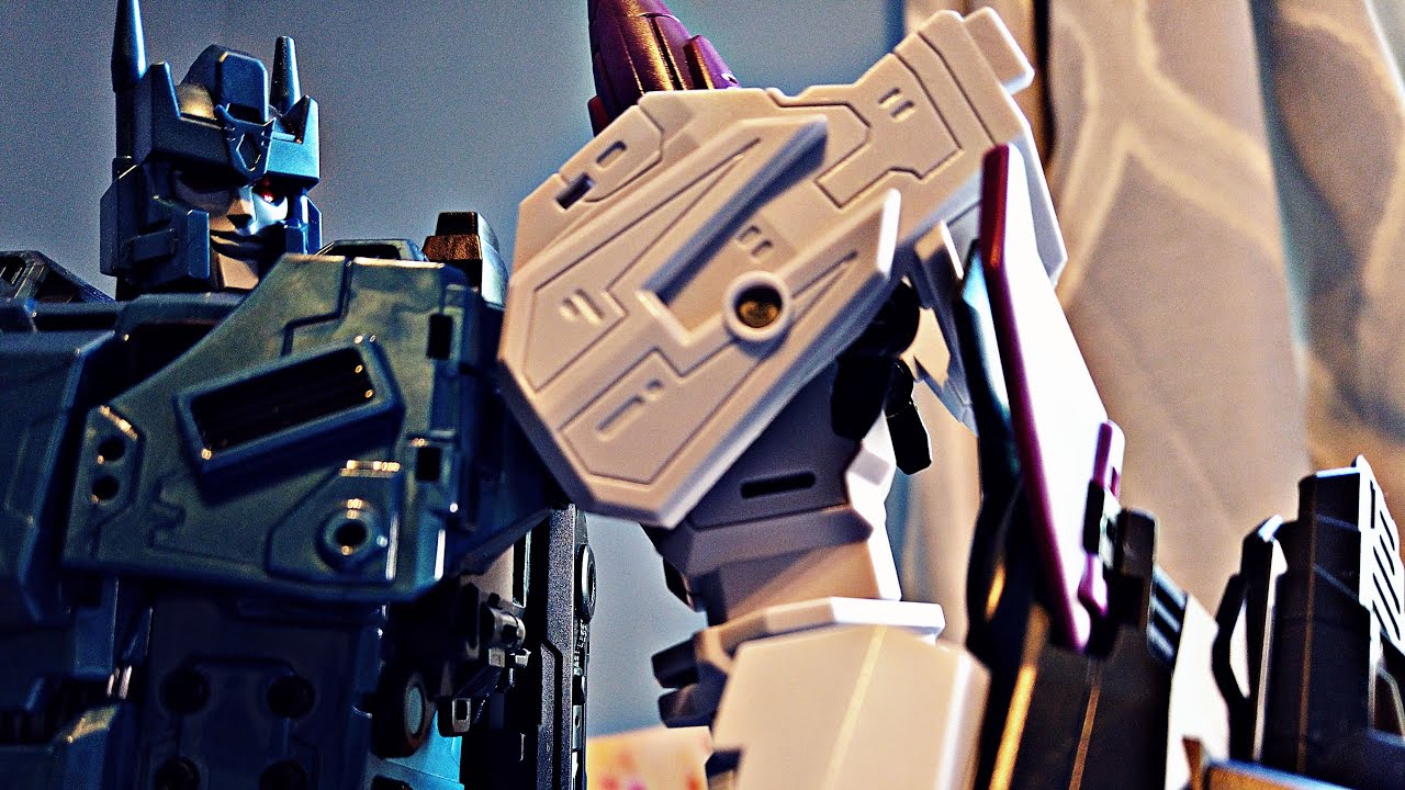 Transformers MTMTE Tarn Vs Overlord Stop Motion Recreation (Sans ...