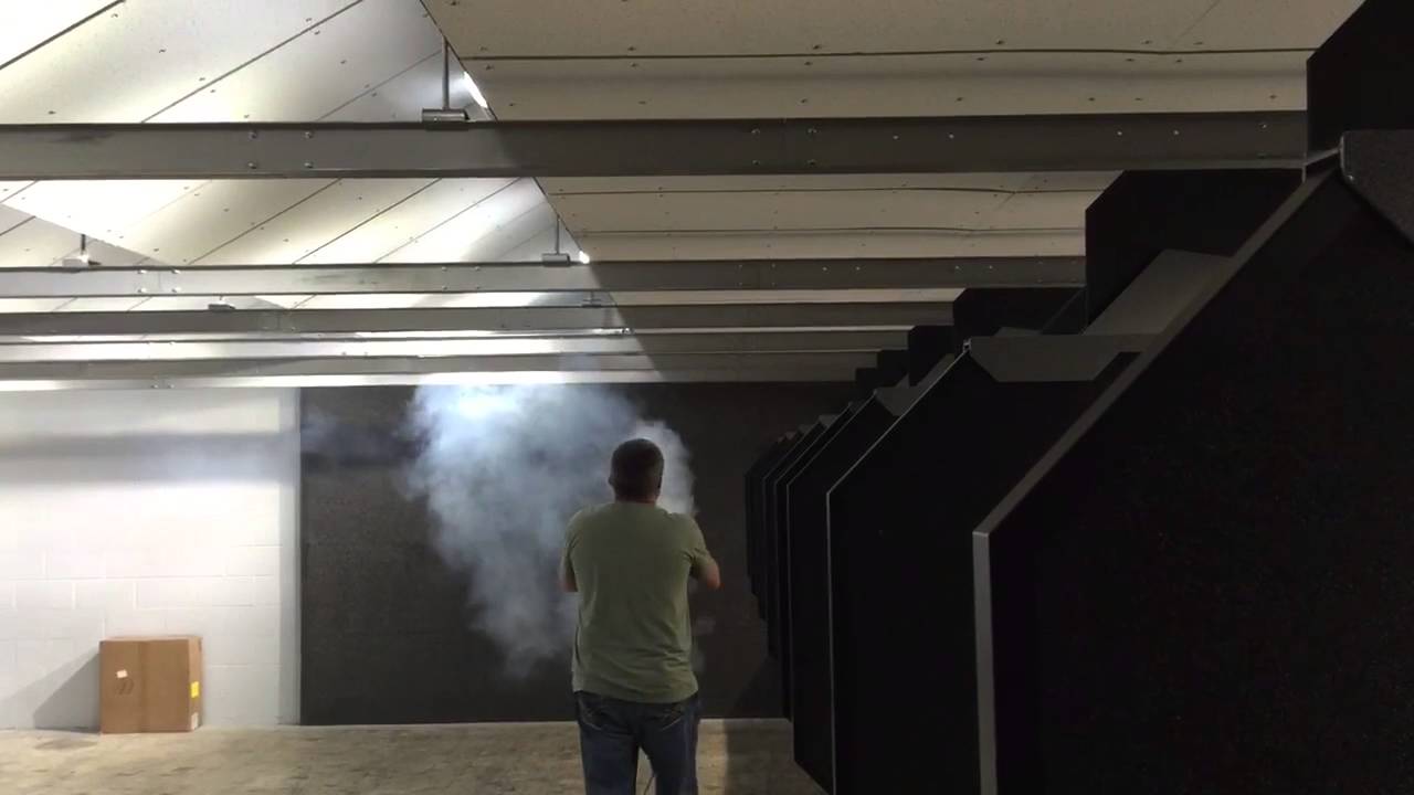 Rushing Air Treated Air Smoke Test - YouTube