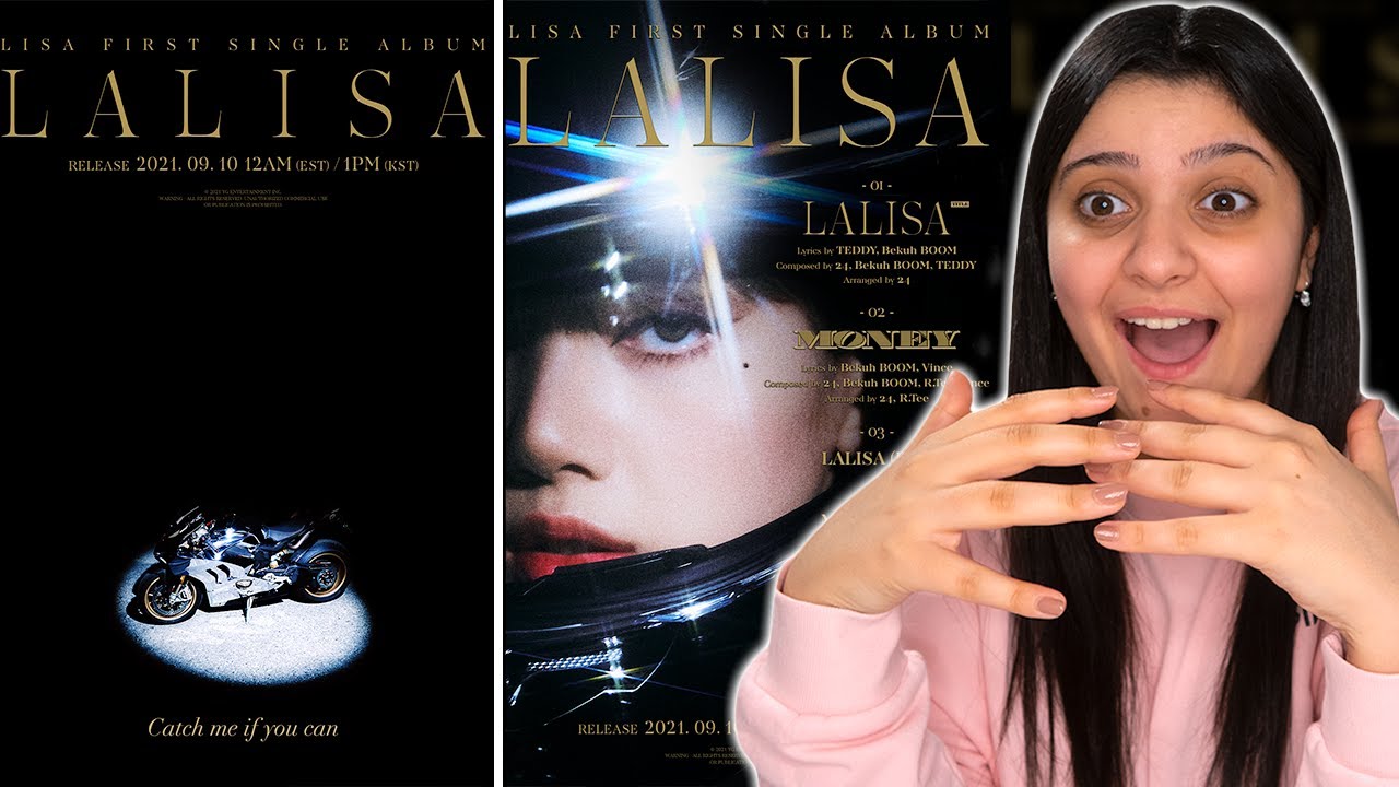 Lisa - ‘LALISA’ LYRIC POSTER + FIRST SINGLE ALBUM LALISA TRACKLIST ...
