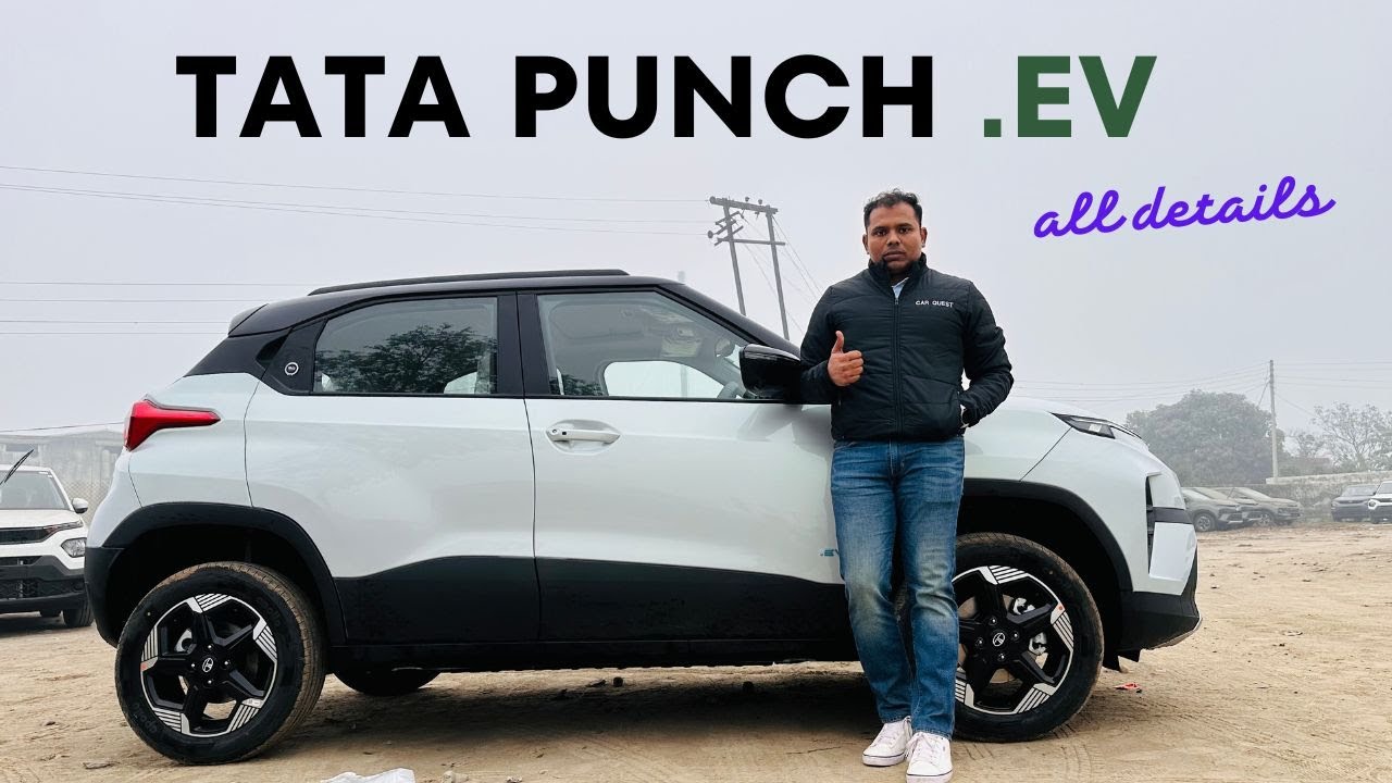 New Tata Punch EV Empowered+ S Variant Walkaround | In English | Punch ...