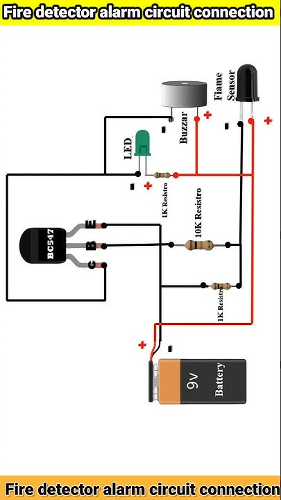 fire detector circuit diagram #shorts #short #electrical - YouTube
