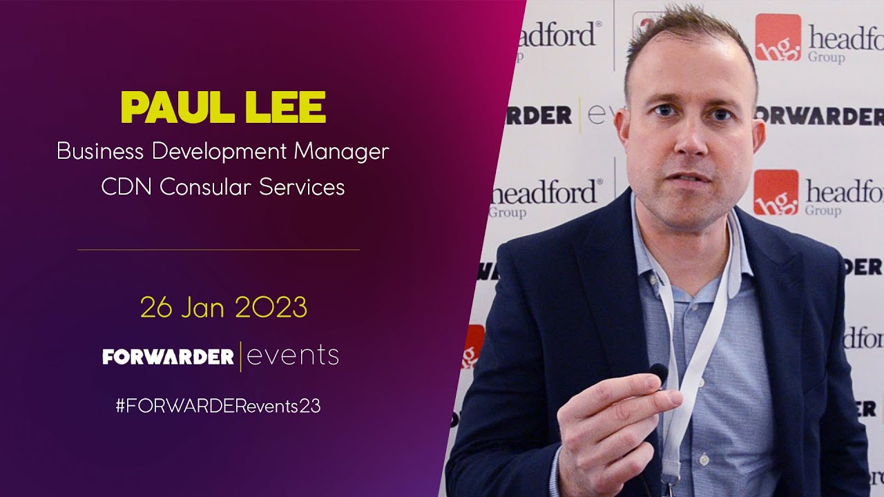 Paul Jacobs | CDN Consular Services | FORWARDER events 2023 - YouTube