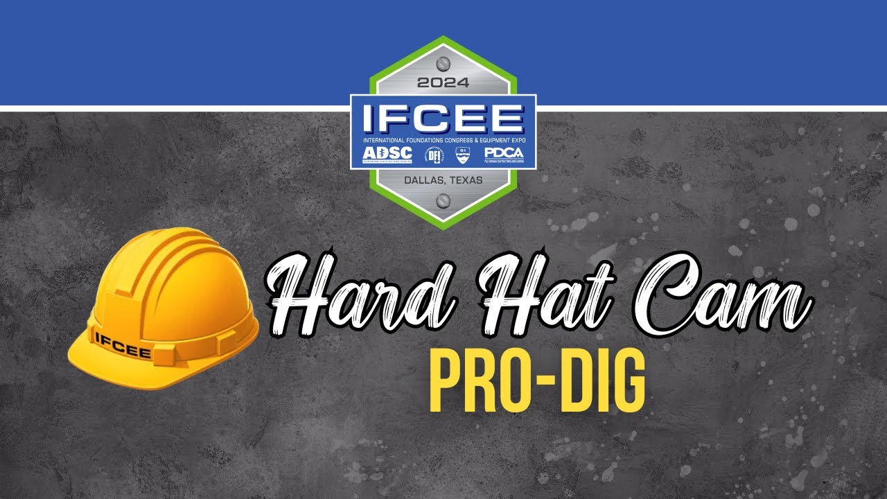 IFCEE Hard Hat Cam Pro-Dig USA - YouTube