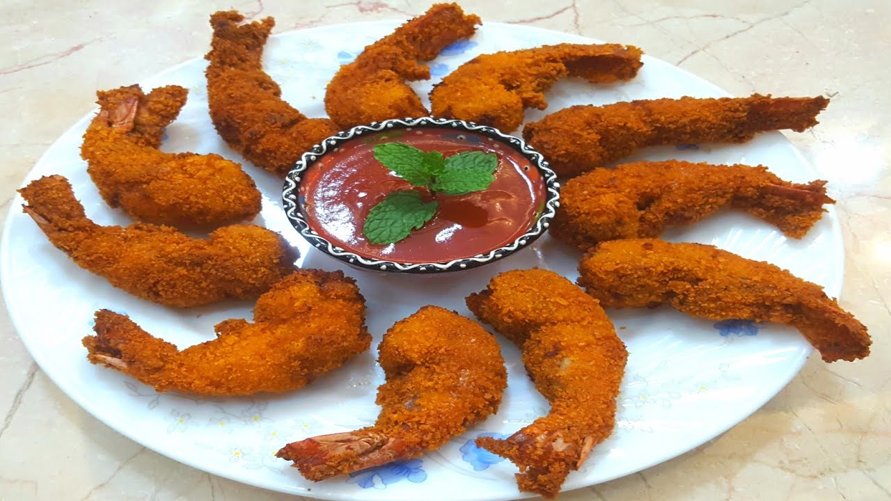 Crispy Spicy Japanese AB fry/Fried Shrimp/Prawns fry Recipe. - YouTube
