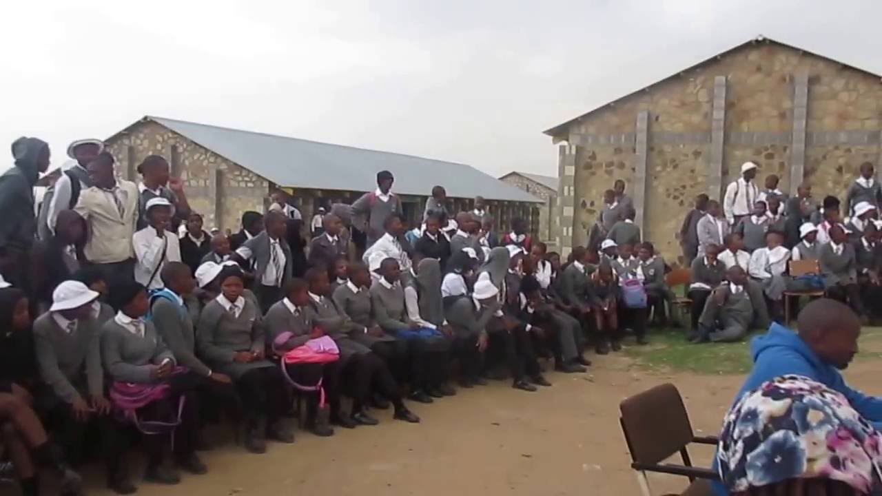 Mapetla High School Maseru Lesotho - YouTube