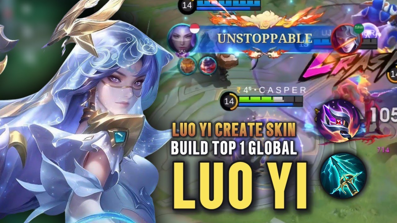 LUOYI CREATE SKIN! BUILD LUO YI TERSAKIT 2025 - BUILD LUO YI PALING ...