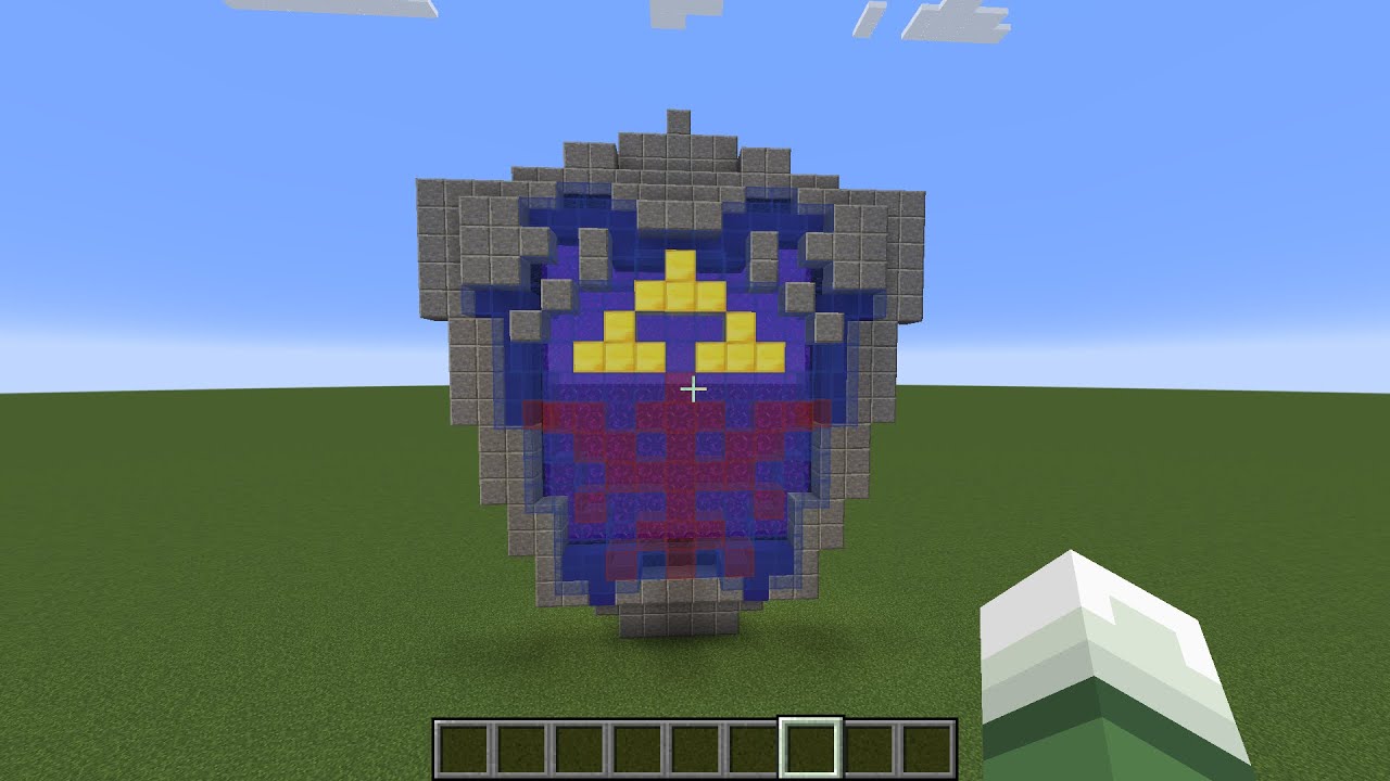 Minecraft 3D Tutorial Link's Hylian Shield from The Legend of Zelda ...