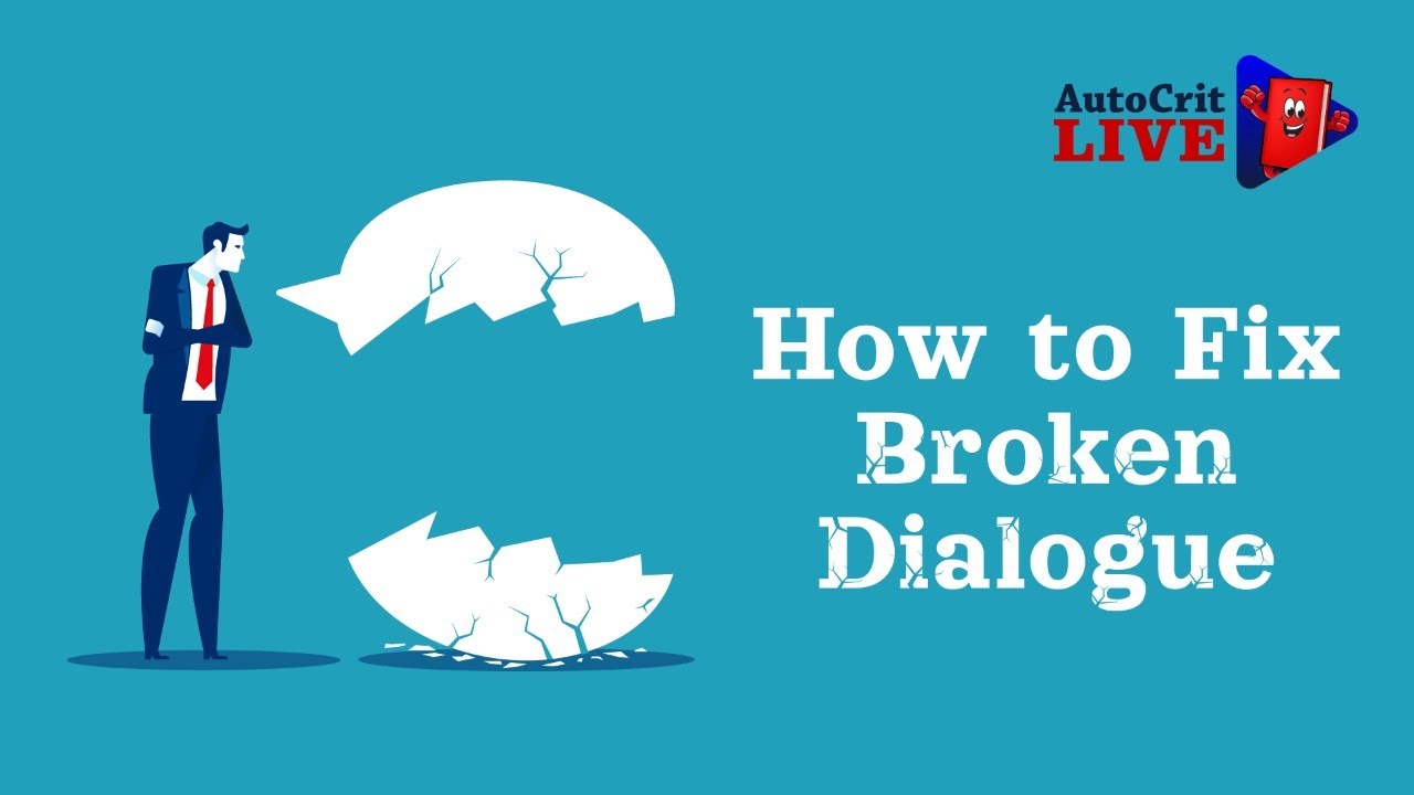 How to Fix Broken Dialogue: Writing Tips - YouTube