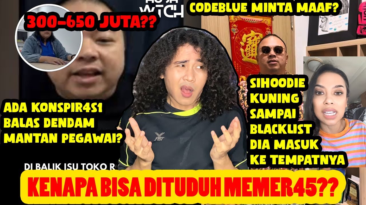 VIRAL!! Kronologi Code Blue DITUDUH MERAS TOKO ROTI 300-650 Juta ...