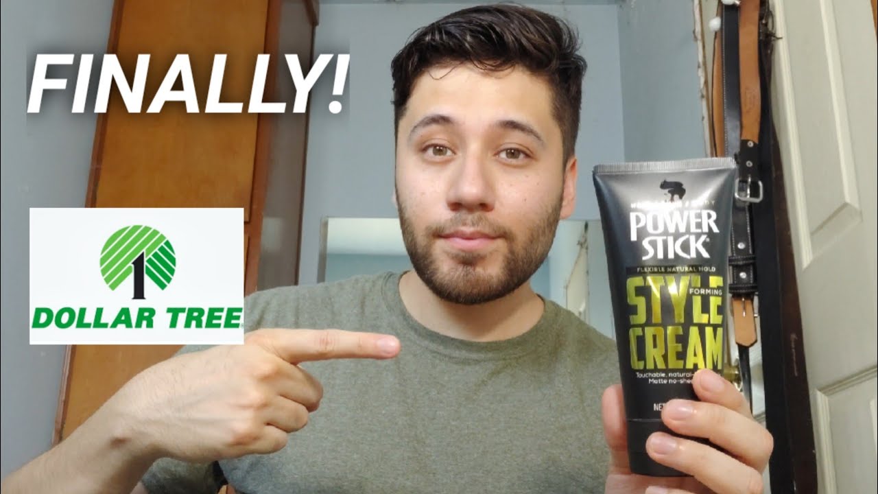 They finally have hair styling product at the dollar store... - YouTube