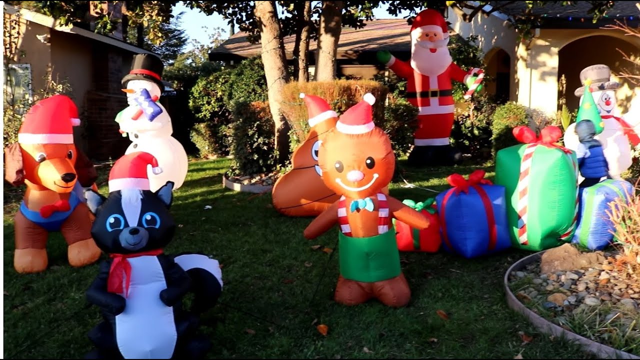 Christmas Inflatable 2019 - YouTube
